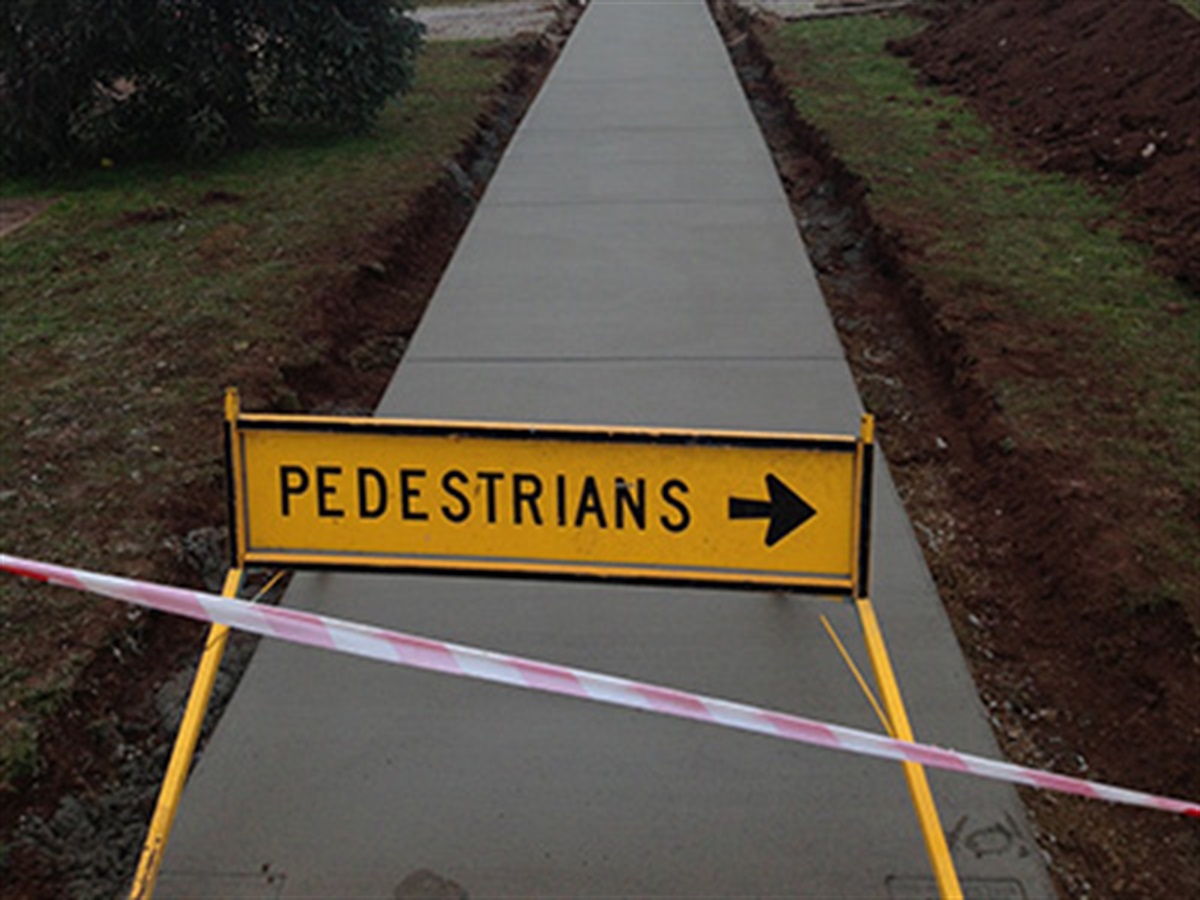 New footpaths - Macedon Ranges Shire Council
